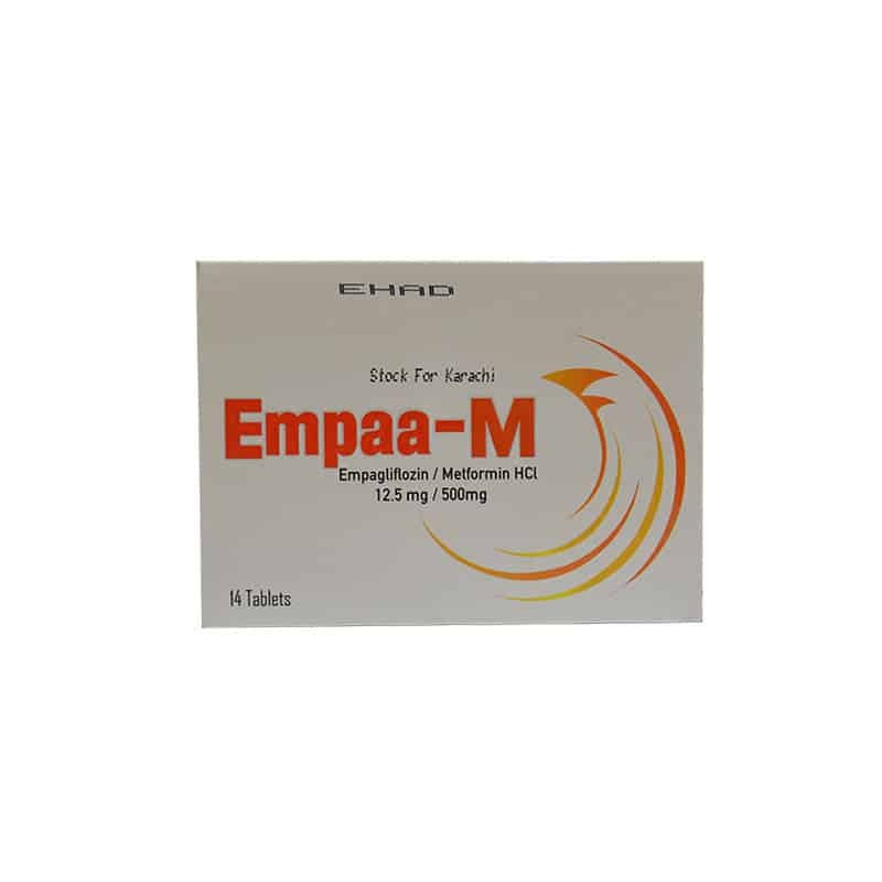 EMPAA M 12.5/500MG TABLET - Side Effects - Buy Online - ₨ 1,064 - khasmart