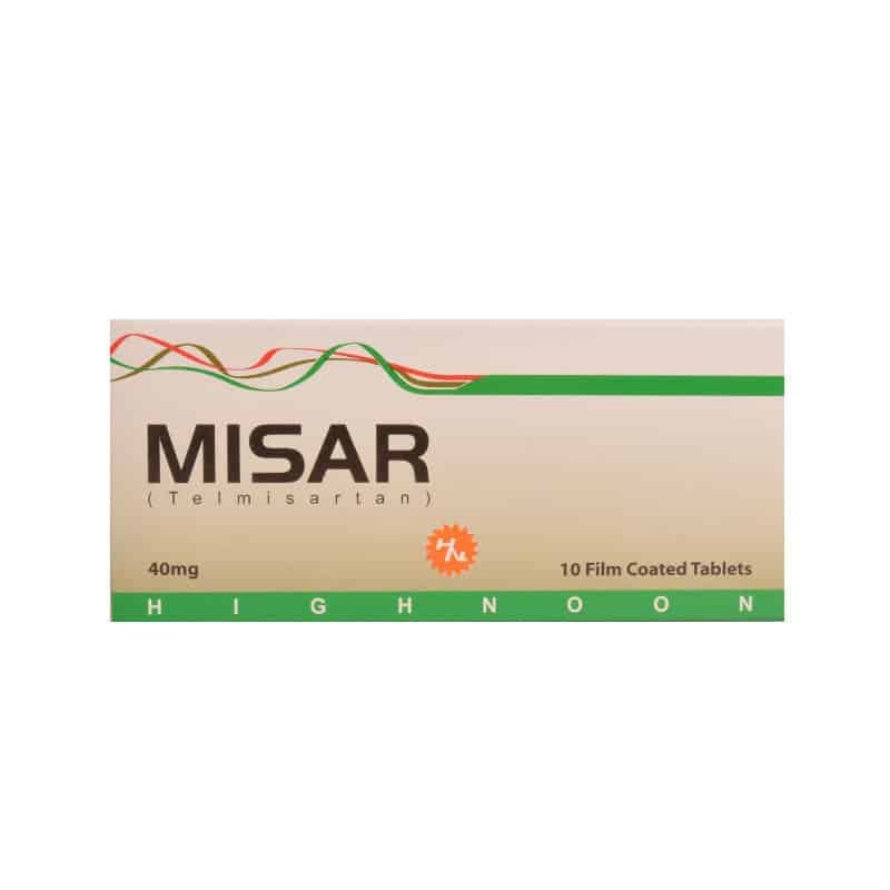 MISAR 40MG TABLET - Side Effects - Buy Online - ₨ 540 - khasmart