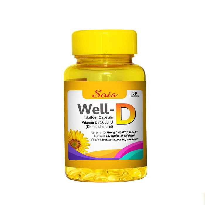 WELL D SOFTGEL 5000IU CAPSULE - Side Effects - Buy Online - ₨ 695 ...