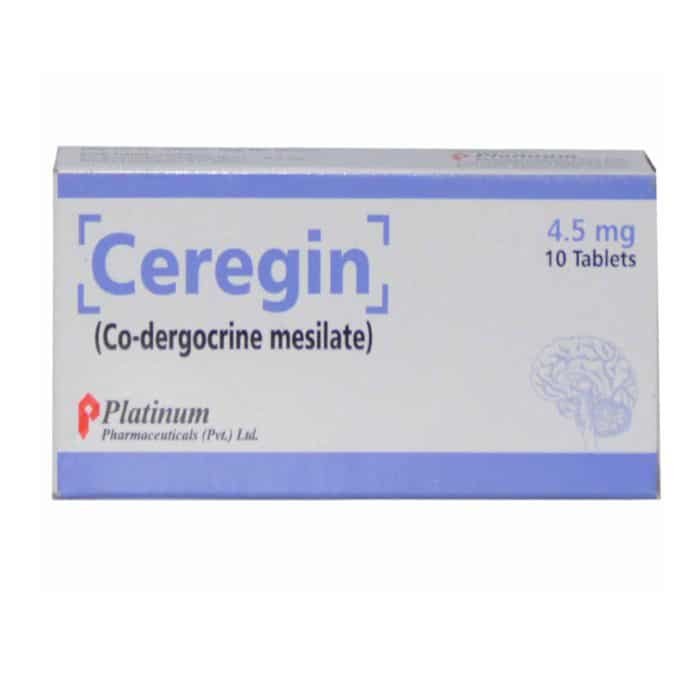 Ceregin 4.5mg Tablet - Side Effects - Buy Online - ₨ 266 - khasmart