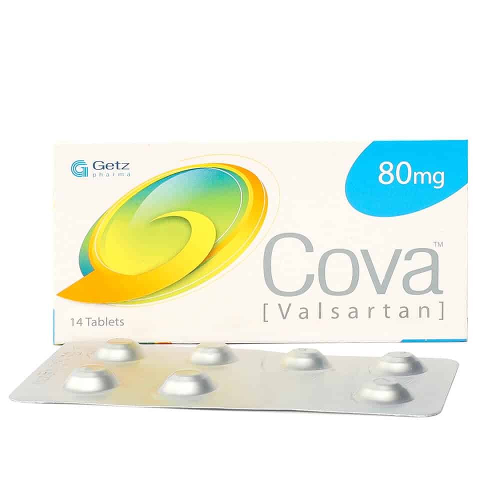 Cova 80Mg Tablets - Side Effects - Buy Online - ₨ 324 - khasmart