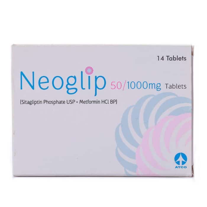 Neoglip Xr 50/1000Mg Tablets 14S - Side Effects - Buy Online - ₨ 377 ...