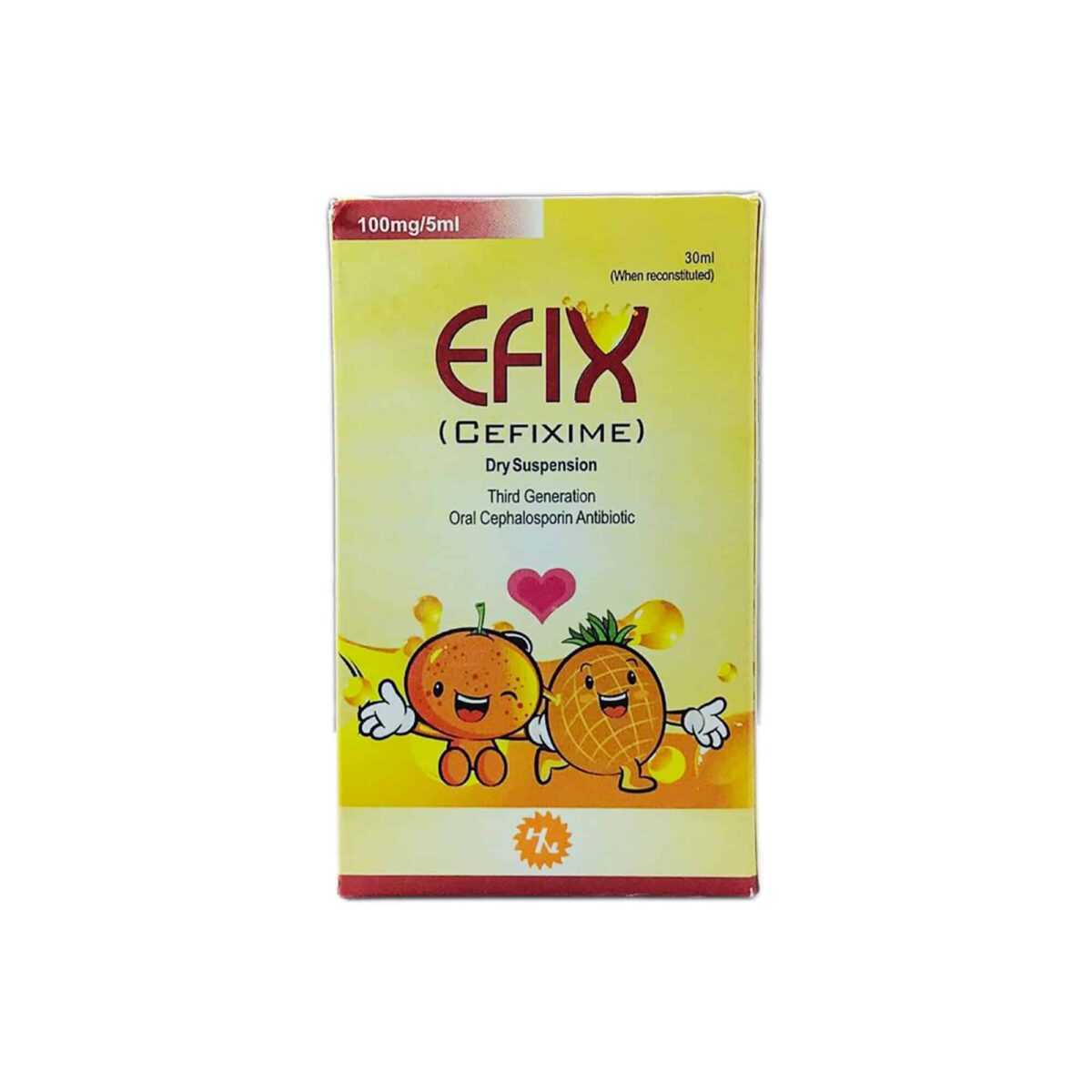 Buy Origional Efix Syrup 100Mg/5Ml 30Ml - ₨ 285 khasmart