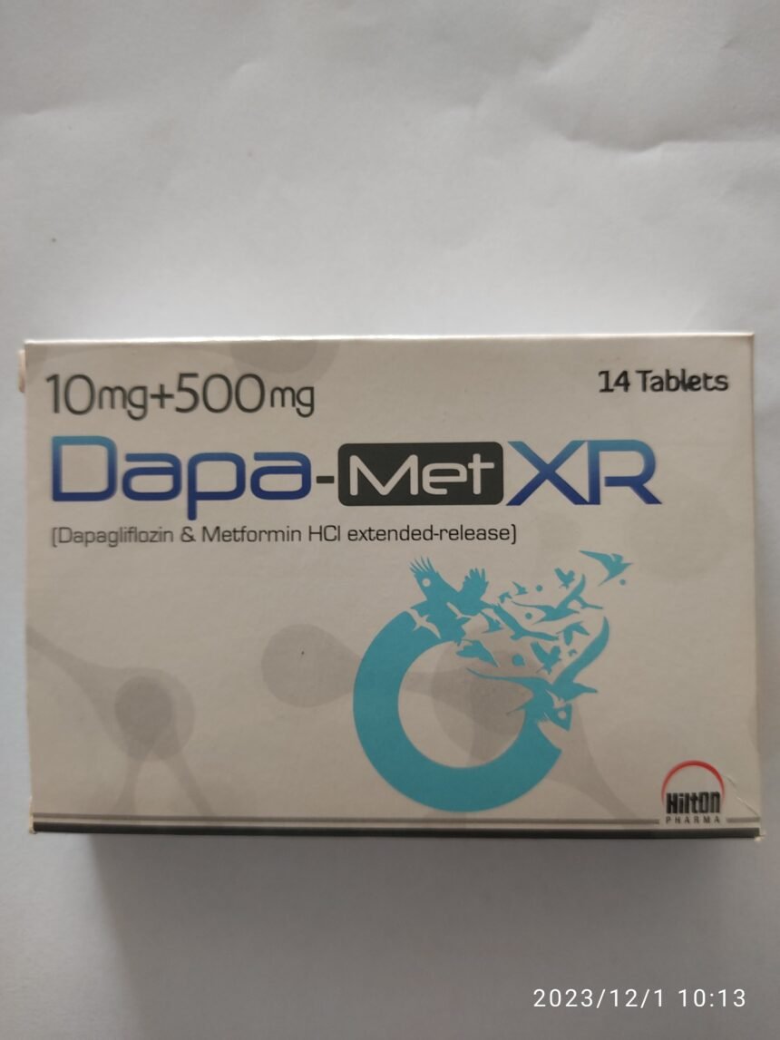 DAPA MET XR 10+500MG TABLET - Side Effects - Buy Online - ₨ 425 - khasmart